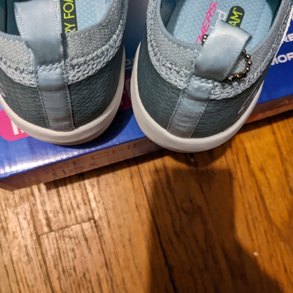 Light Blue Gym Shoes - Gem